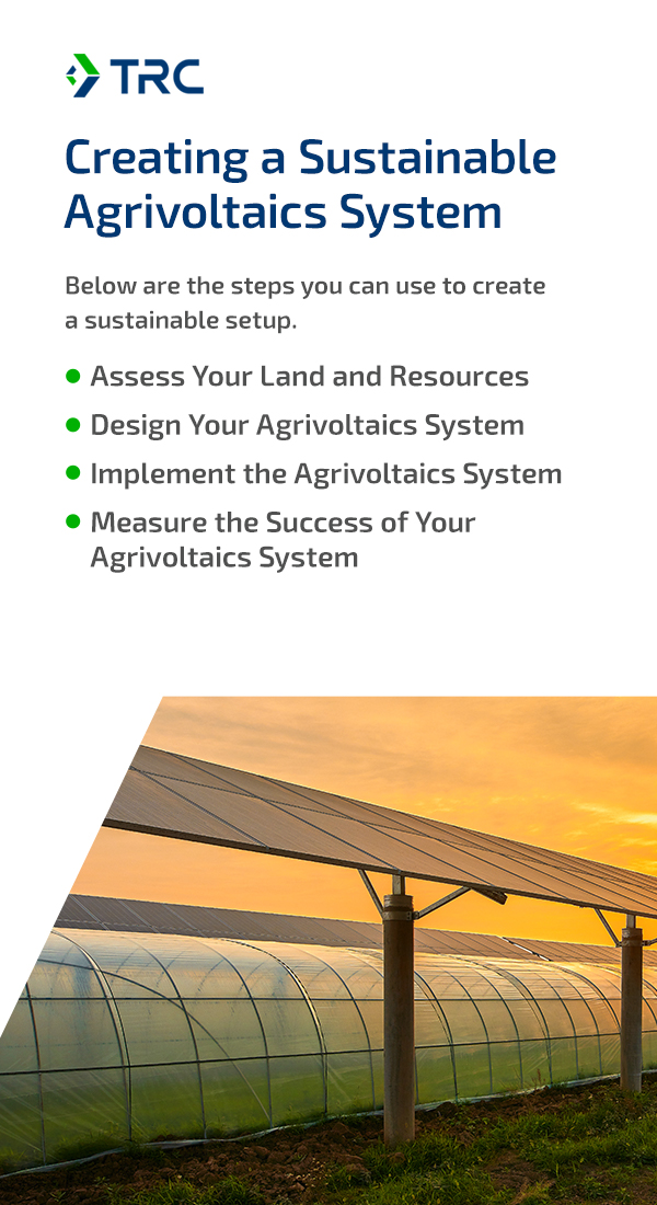 How to Create a Sustainable Agrivoltaics System